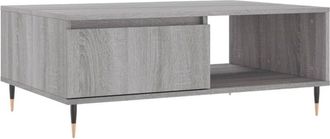 vidaXL Couchtisch Grau Sonoma 90x60x35 cm Holzwerkstoff Vidaxl