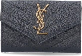 Saint Laurent Cassandre Small Wallet