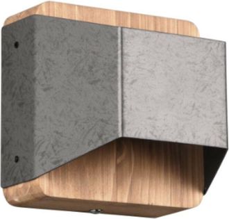 Trio Applique Led murale int&eacute;rieure bois et m&eacute;tal Arino