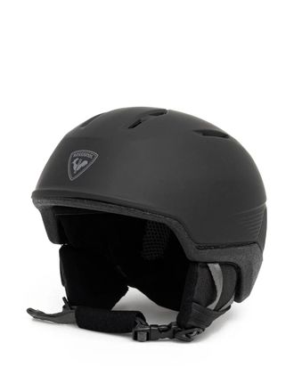 Rossignol casque de ski Impacts &agrave; d&eacute;tail de logo - Noir