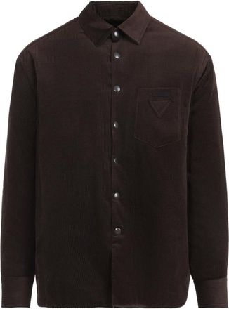 Prada Herren, Shirts, Braun, MGr&ouml;&szlig;e