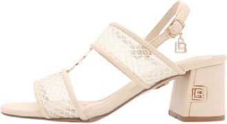 Laura Biagiotti Femme, Chaussures, Beige, Taille: 36 EU Mules