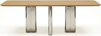 Gabrielle Paris Table &agrave; manger en bois Chrysoline Gabrielle Paris