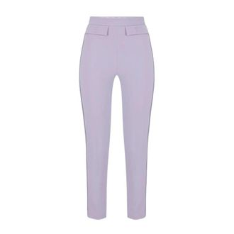 Elisabetta Franchi Pantalone - - Trousers - Damen - Lila - L