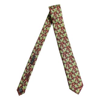 Dolce & Gabbana Florale Seiden-Krawatte mit verstellbarem Knoten - - Accessories - Herren - Mehrfarbig - ONE SIZE