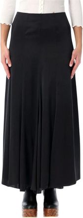 Chlo&eacute; Femme, Jupes, Noir, Taille: 36 FR Fluid Maxi Skirt