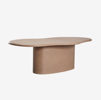 Sklum Sklum - Gartentisch oval 230x130 cm aus Beton Vaduz