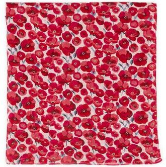 Au Printemps Paris Foulards Petits Coquelicots