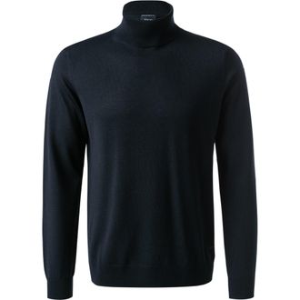 Joop Herren Pullover blau unifarben