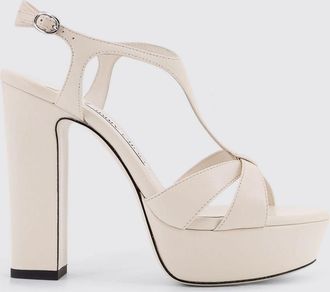 Jimmy Choo London Sandales &agrave; Talons JIMMY CHOO Femme couleur Lait