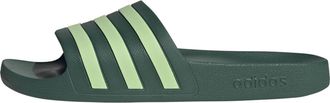adidas Unisex Adilette Aqua Slides Flipflop, Collegiate Green/semi Green Spark/Collegiate Green, 42 EU