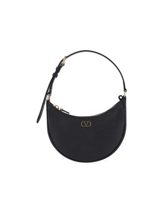 Valentino Garavani Crossbody Bags - Vlogo Signature Mini Hobo Bag Black - Gr. unisize - in Schwarz - f&uuml;r Damen