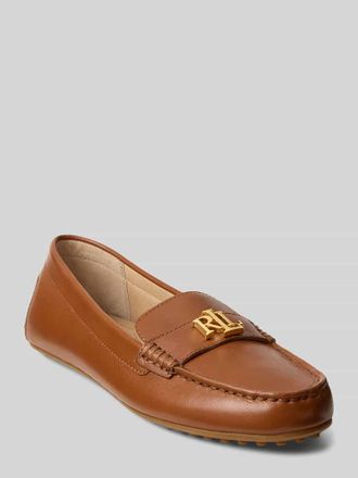 Lauren Ralph Lauren Slipper aus echtem Kalbsleder