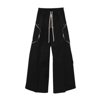 Rick Owens Homme, Pantalons, Noir, Taille: M Heizer Belas Pantalons