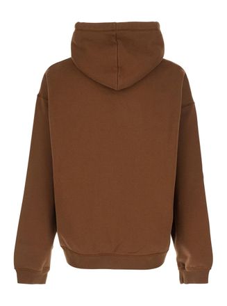 Dsquared2 Mens Hoodie Brown Cotton Sweatshirts Sweater