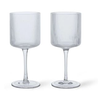 Ferm Living Verres &agrave; vin blanc Ripple - Set de 2 Ferm Living