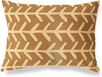 Bonamaison Le Jardin du Lin Kissen Zierkissenbezug Brauntöne Kissenbezug, Weich Bequem, Für Zuhause Autos Büro Sofa Wohnzimmer Couch Schlafzimmer Dekor, 35x50 Cm