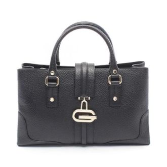 Gucci Pre-owned Vintage Leder Handtasche - - Pre-owned - Damen - Schwarzk - ONE SIZE