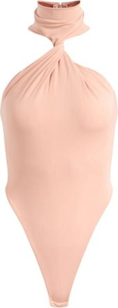 Elisabetta Franchi Femme, Tops, Beige, Taille: 40 FR Body Nude