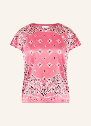 Darling Harbour Darling Harbour Blusenshirt Aus Seide rot