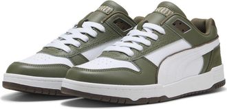 Puma RBD Game Low, Unisex Sneaker, Loden Green White-Chocolate