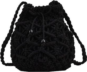 Generic Meatloaf Bag Bag Litt&eacute;raire Simple &Eacute;paule Coton Tiss&eacute; Beach Bag Briefcase pour Homme, Noir, Taille unique