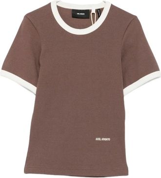 Axel Arigato Femme, Tops, Brun, Taille: 42 FR Dahlia T-shirt