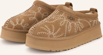 UGG Plateau-Pantoletten Tazz braun