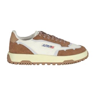 Autry Sneaker aus Mesh und Leder mit Wildleder - - Shoes - Damen - Mehrfarbig - 44 EU