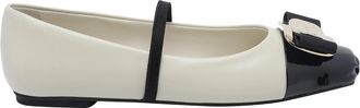Ferragamo Ballerinas - Wei&szlig;