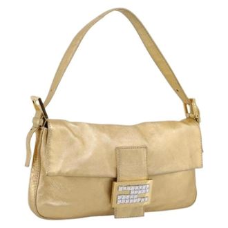 Fendi Sac bandouli&egrave;re vintage Pre-owned - Femme - Pre-owned - Jaune - Taille: ONE Size