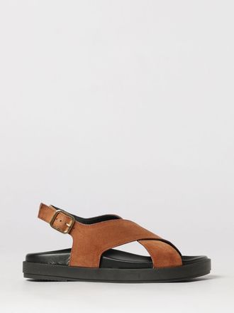 Alohas Sandales &agrave; Talons Femme couleur Marron