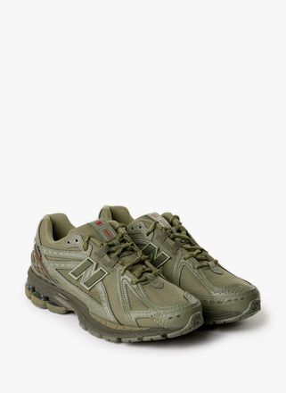 New Balance Baskets bi-mati&egrave;re crant&eacute;es