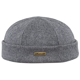 Sterkowski Docker Mütze | Wolle Beanie Kappe für Herren und Frauen | Docker Cap Leon der Profi Beanie Herren Fahrrad Mütze Kapitänsmütze Herren Wintermütze Herre