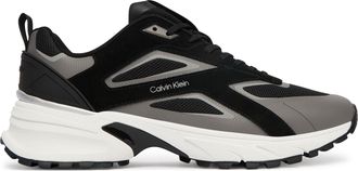 Calvin Klein Sneakers Calvin Klein Hike Runner Ck Stripe Mix Ny-Su HM0HM02220 Schwarz