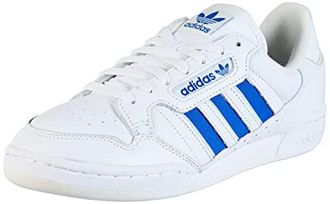 adidas Homme Continental 80 Stripes Chaussures de Sport Basses, Blanc FTWR Blue Off White, Fraction_45_and_1_Third EU