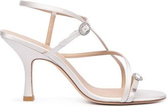 Stuart Weitzman Sandalen Kensington Strappy Sandal 85 SN109 Creme