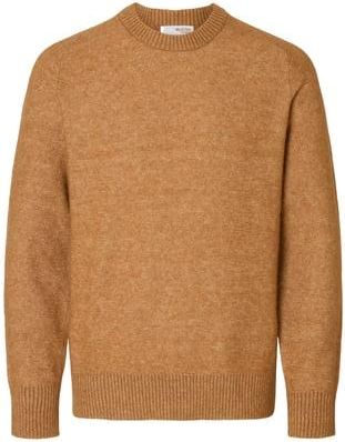 Selected Strickpullover - braun