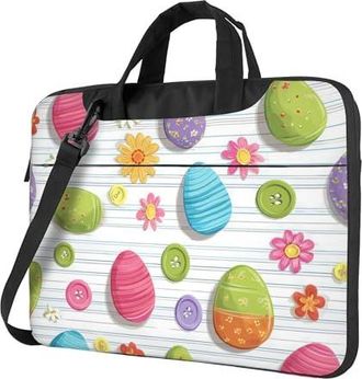 Generic Sac pour ordinateur portable de 15,6, housse de protection antichoc pour ordinateur portable de 15,6, motif floral printanier, pour homme et femme, mu