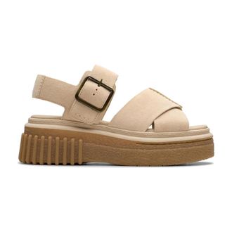 Clarks Flache Sandalen - - Shoes - Damen - Beige - 39 1/2 EU
