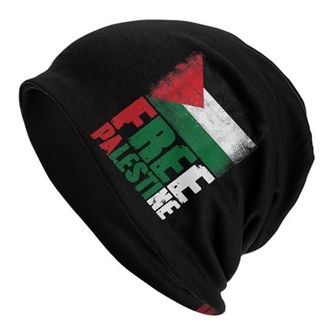 Generic Bonnet Beanie Drapeau De La Palestine Libre Drapeau Palestinien Confortable Knit Beanie Élégant Watch Hat pour Ski La Rue Homme