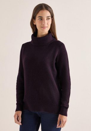 Cecil Strickpullover mit gro&szlig;em Kragen