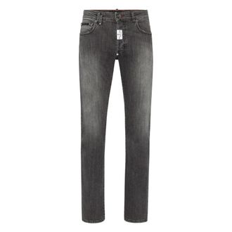 Philipp Plein Straight Supreme Jeans - - Jeans - Herren - Grau - W28
