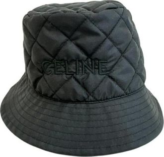 Celine Pre-owned Bucket hat - Femme - Pre-owned - Noir - Taille: ONE Size