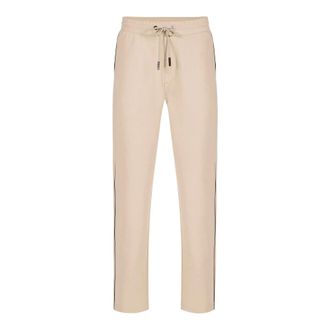 Iceberg Homme, Pantalons, Beige, Taille: S Pantalon de surv&ecirc;tement molletonn&eacute; scuba &agrave; jambe droite