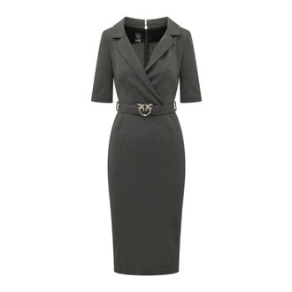 Pinko Pinko, Damen, Kleider, Grau, LGr&ouml;&szlig;e