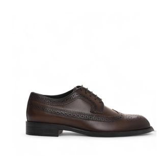 HUGO BOSS Homme, Chaussures, Brun, Taille: 42 1/2 EU Tayil-Derb Leather Shoe