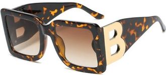 Generic 2026 Damen Trendy Design Quadratische Sonnenbrille m?nner Klassische Retro B-Dekorative Shades Eyewear, C3., Taille unique