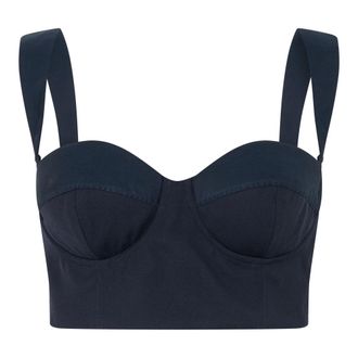 Moschino Damen, Oberteile, Blau, LGr&ouml;&szlig;e