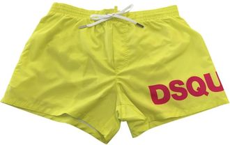 Dsquared2 Boxer Mini - Homme - Maillots de bain - Jaune - Taille: 2XL